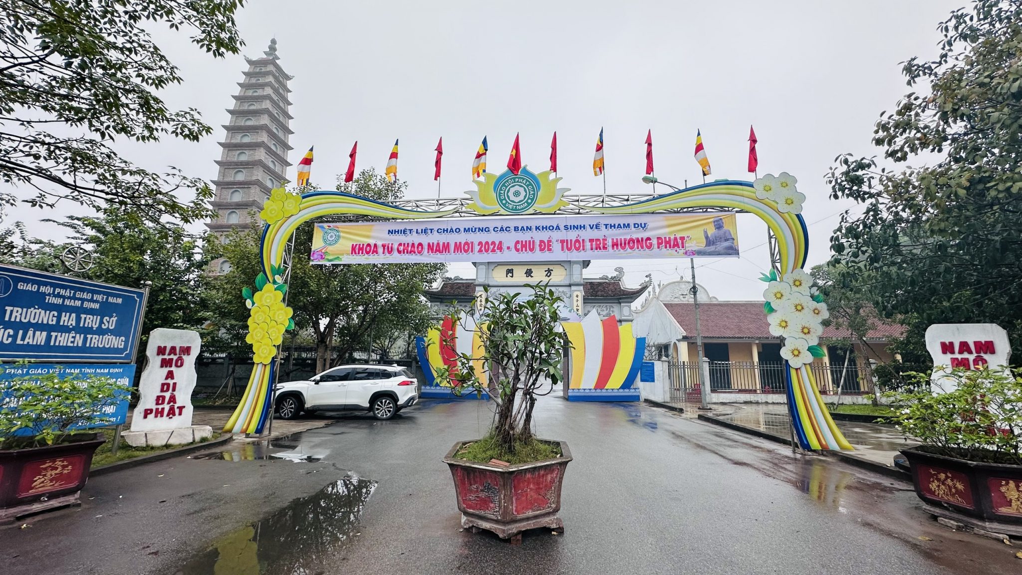 Trung Tâm Phật Giáo Trúc Lâm Thiên Trường Nam Định Đã sẵn Sàng Cho Khóa ...